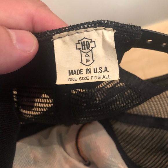 Harley-Davidson | Accessories | Vintage Harley Davidson Trucker ...